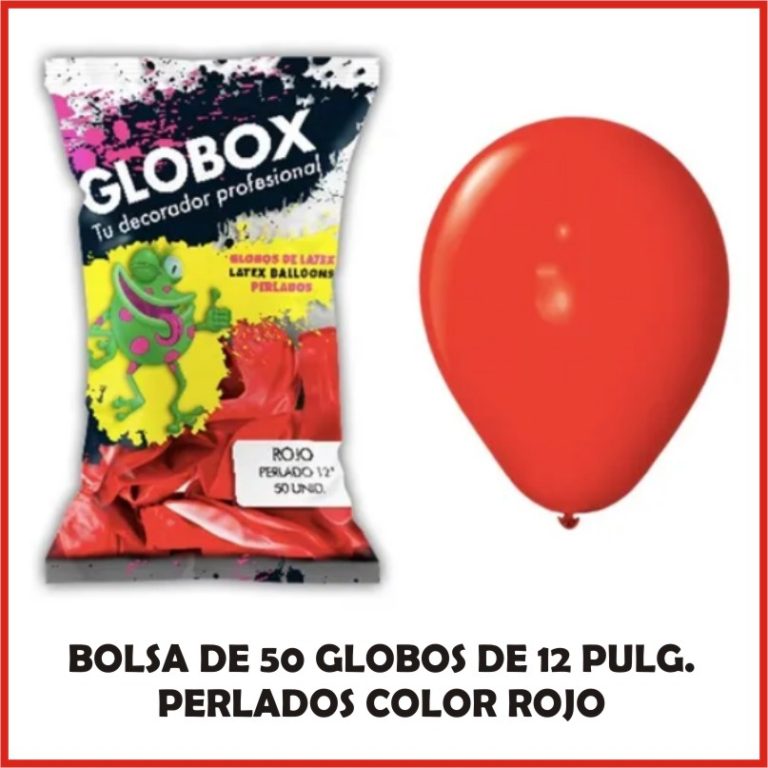 Globos Perlados GLOBOX de 12 Pulgadas X 50 Unidades – info-KIDS Digital